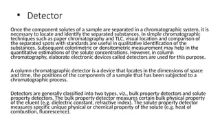 column chromatography and its Application | PPTX