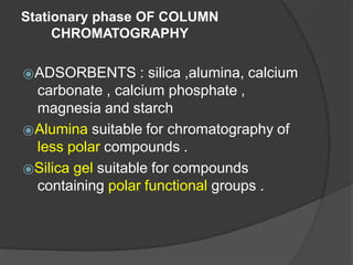 column chromatography ppt.pptx