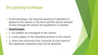 columnchromatography ppt.pptx | Chemistry | Science