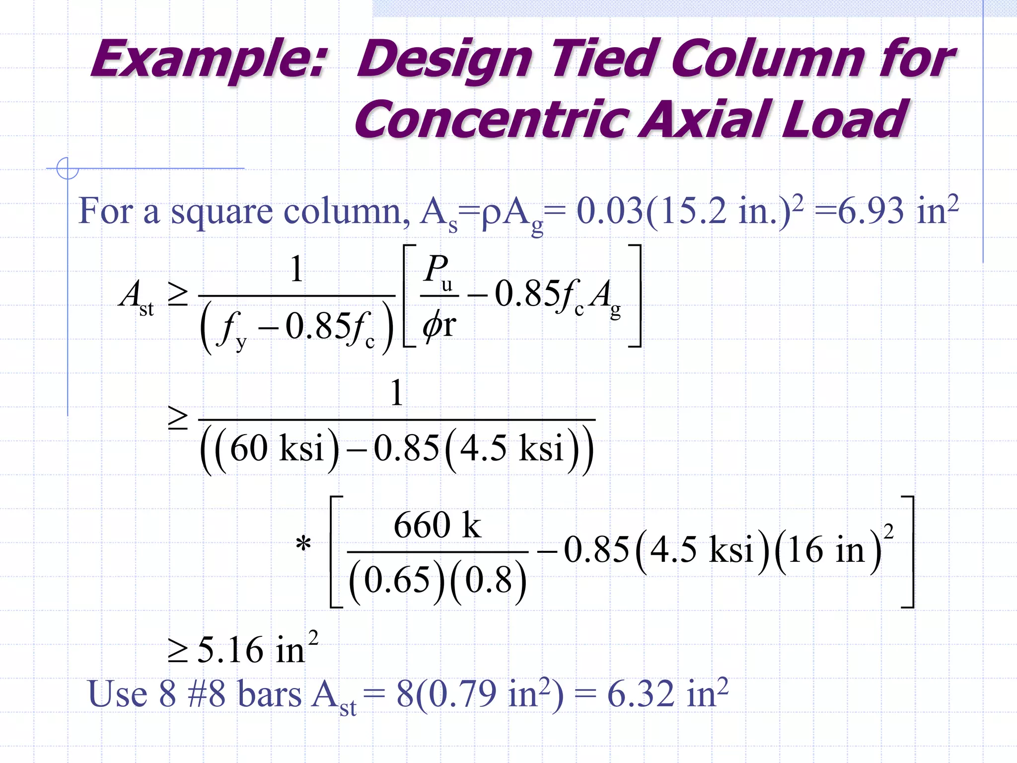 Column design.ppt