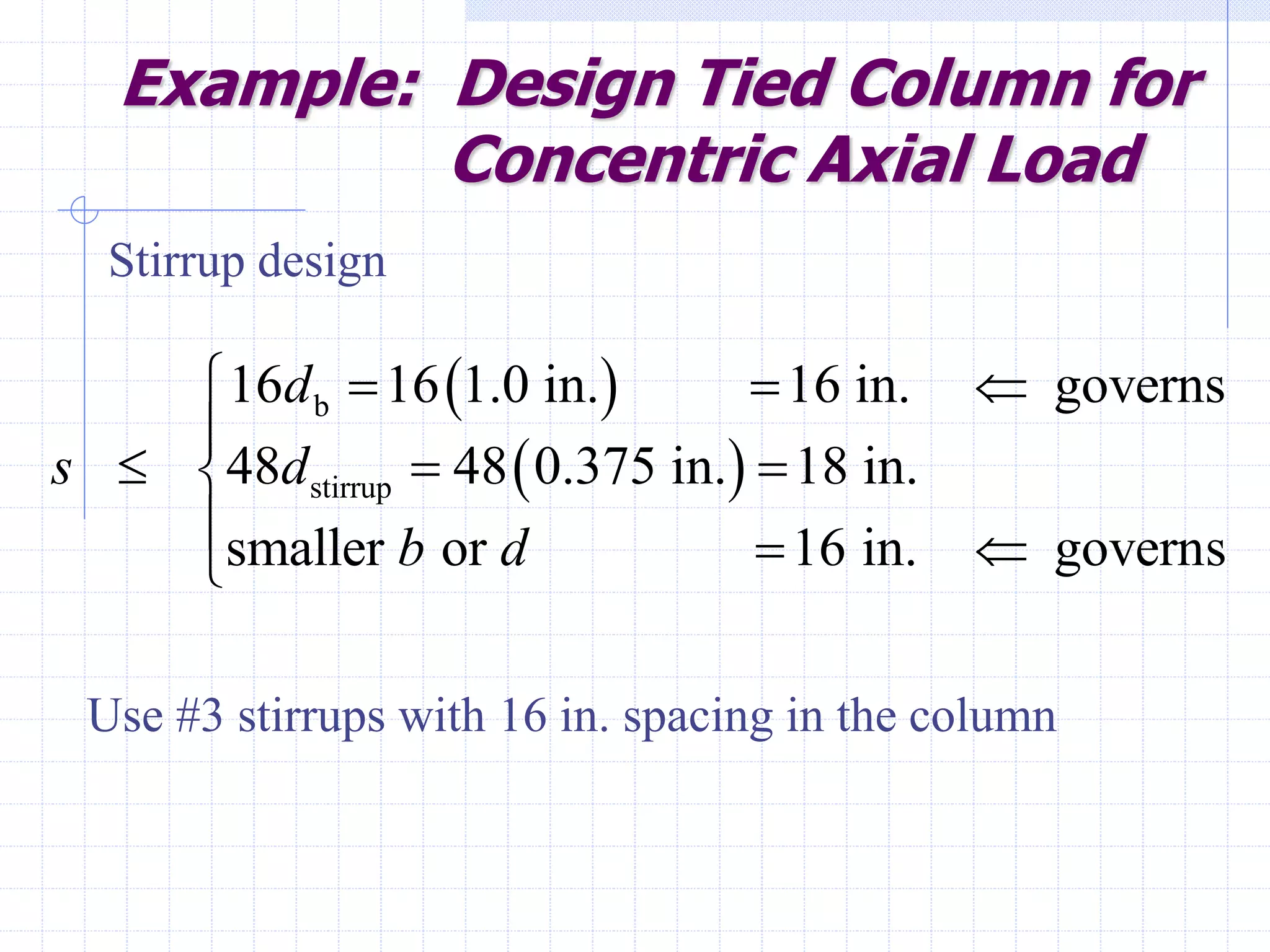 Column design.ppt