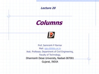 Column design.ppt
