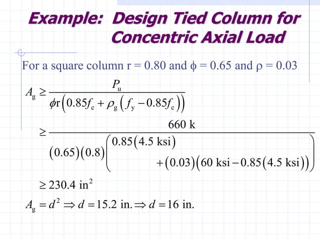 Column design.ppt