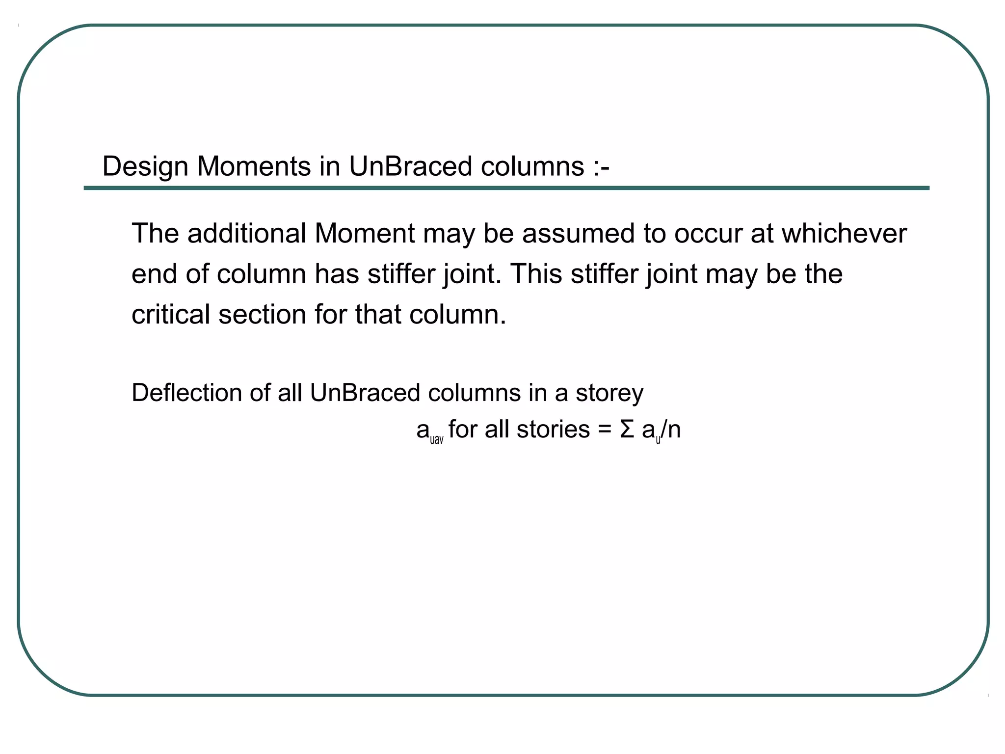 Column design: as per bs code | PPT