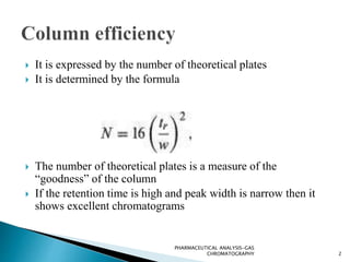 Column efficiency parameters | PPTX