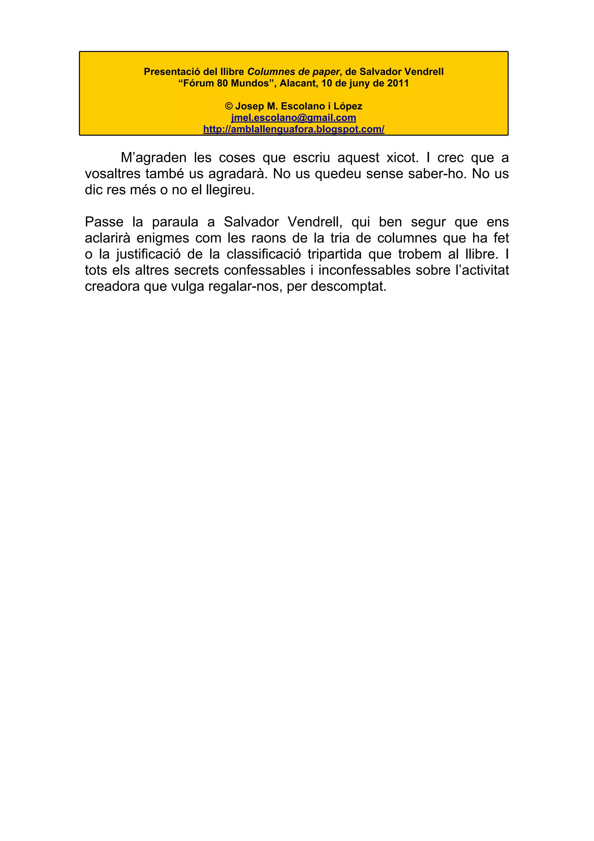 Columnesdepaper 80M | PDF