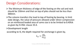 Design of RCC Column footing | PPTX