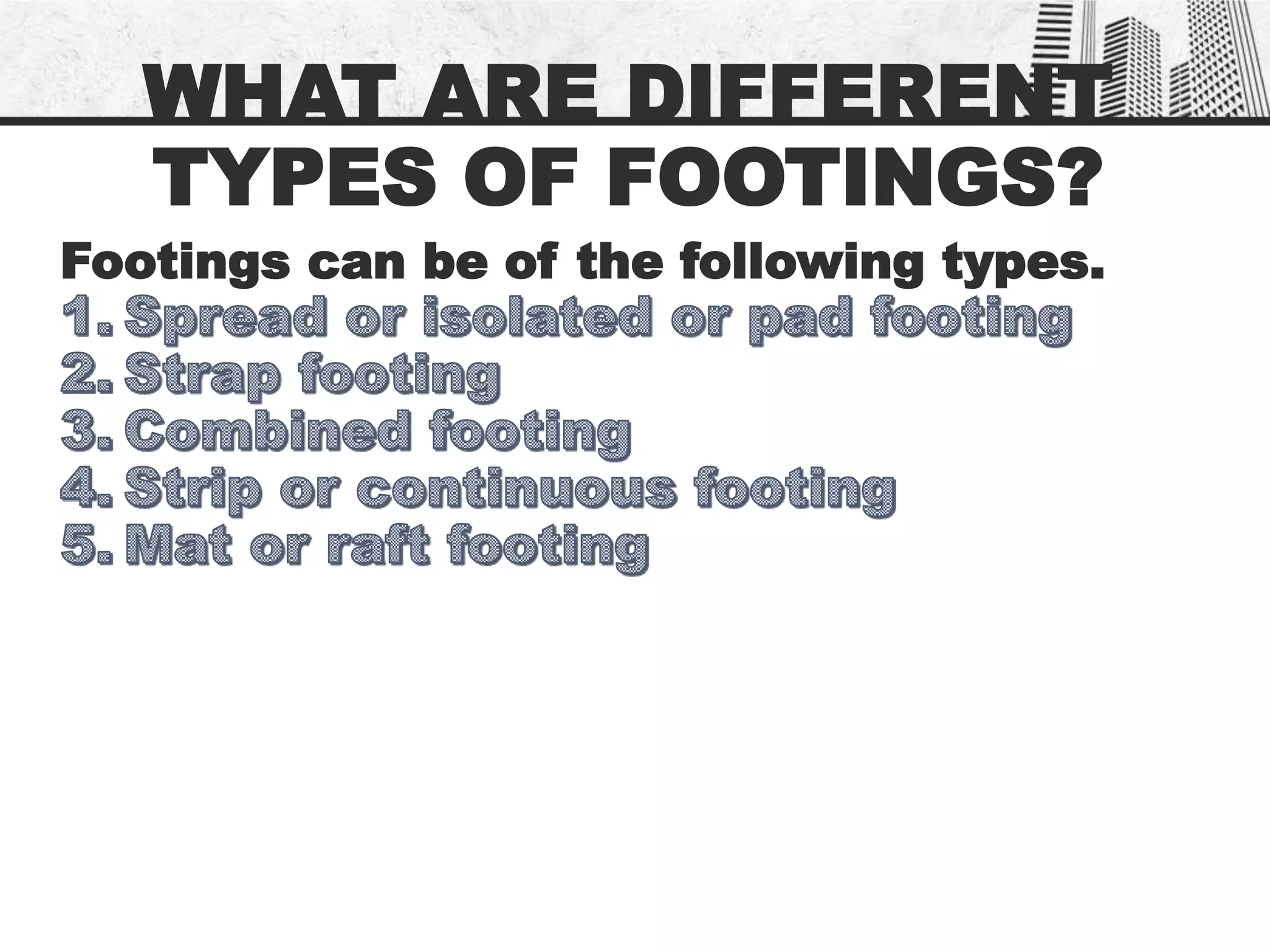 Column & Footing details | PPTX