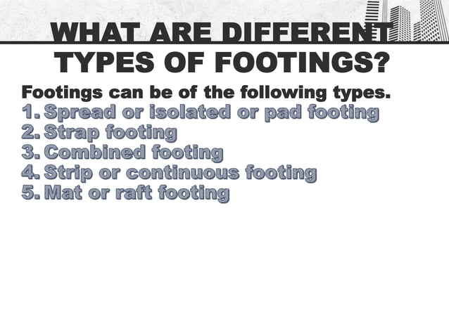 Column & Footing details | PPTX