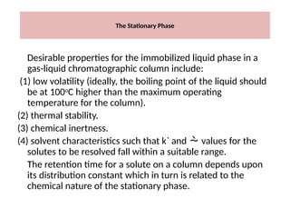 description column for gas chromatography temperature programming.pptx