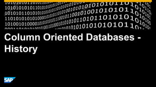 Column Oriented Databases | PPTX