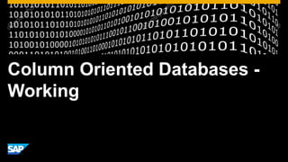 Column Oriented Databases | PPTX