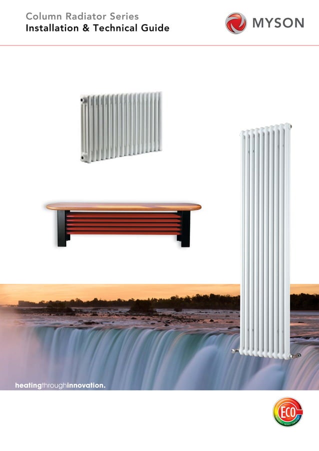 Column Radiator Series Installation & Technical Guide - Just Rads | PDF