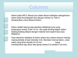 Columns pada HPLC | PPT