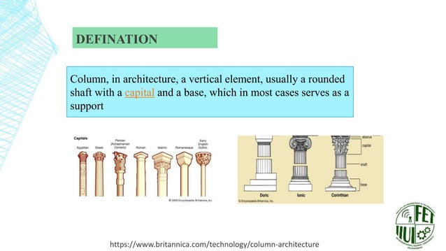 Columns and Their Types | PPTX
