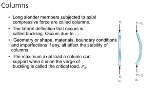 Buckling of Columns | PDF