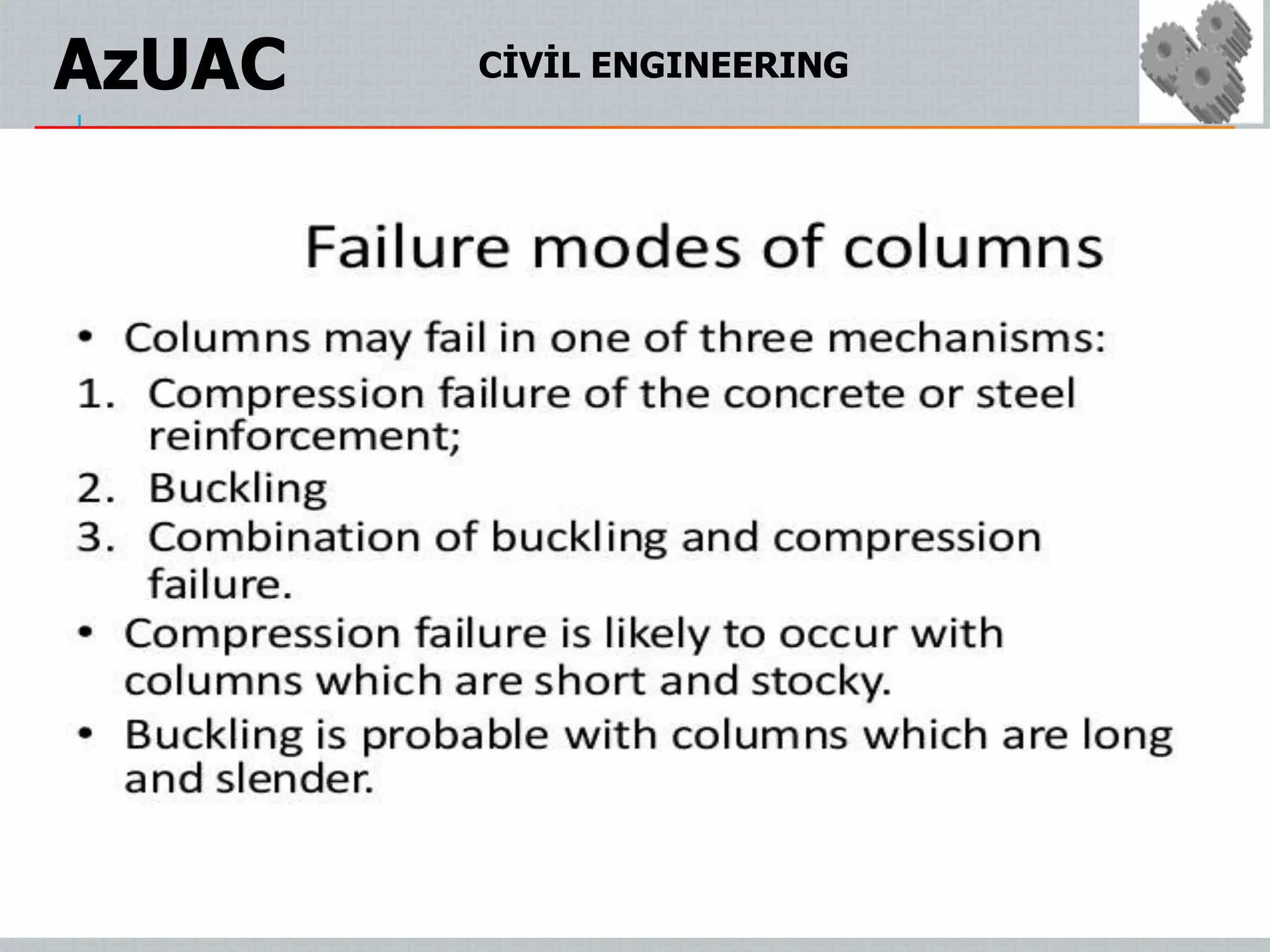 Columns and column structures ilham ahmadov 206i | PPT
