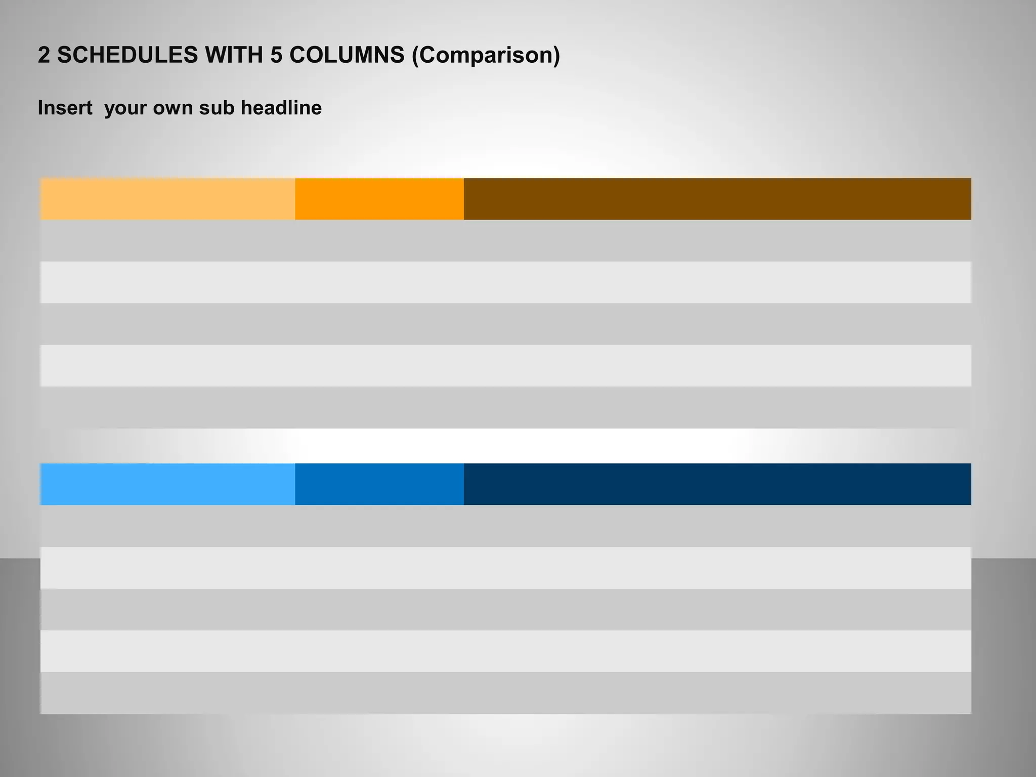 Columns and Rows for PowerPoint | PPT