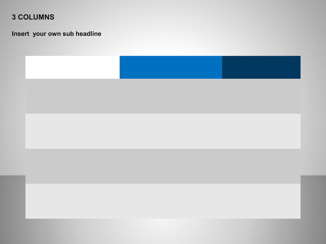Columns and Rows for PowerPoint | PPT