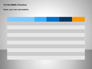 Columns and Rows for PowerPoint | PPT