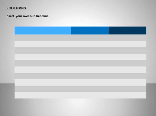 Columns and Rows for PowerPoint | PPT