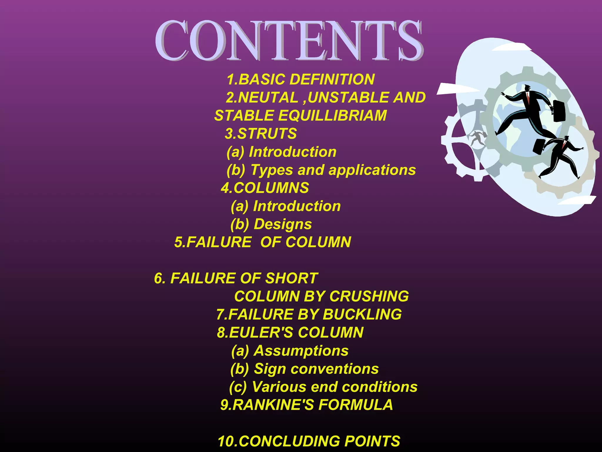Columns and struts | PPT