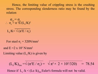 Columns and struts | PPT