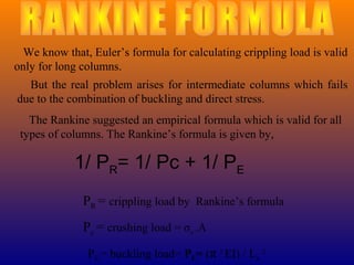 Columns and struts | PPT