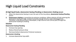Columns and their hydraulic limits | PPTX