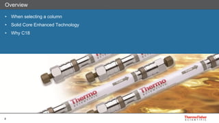 Column selectivity HPLC Vanquish | PDF