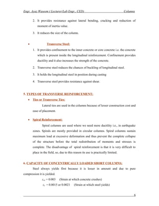 Columns lecture#1 | DOC