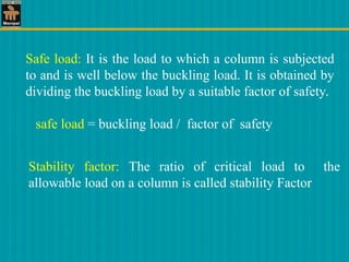 Comprehensive Analysis of Column Stability and Buckling in Structural ...