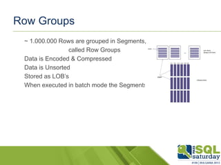 Clustered Columnstore Introduction | PDF
