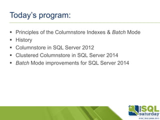 Clustered Columnstore Introduction | PDF