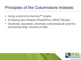 Clustered Columnstore Introduction | PDF