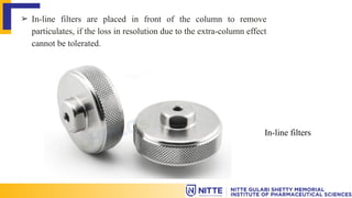 Columns used in High performance liquid chromatography.pptx