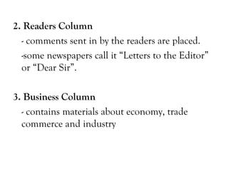 Column writing | PPT