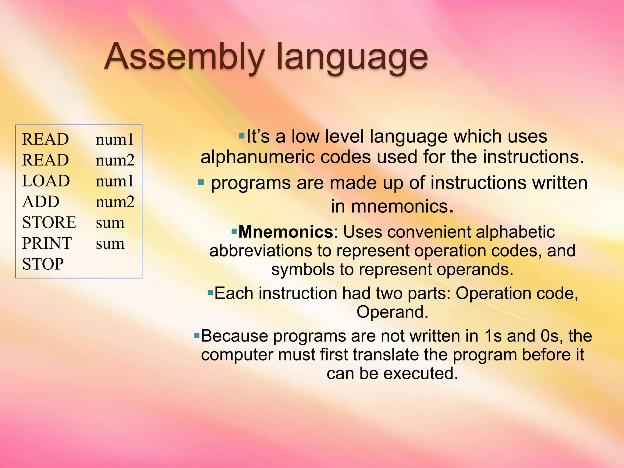 Programming languages | PPT