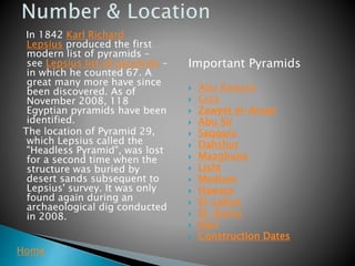 Egyptian Pyramids By Ardhendu | PPTX