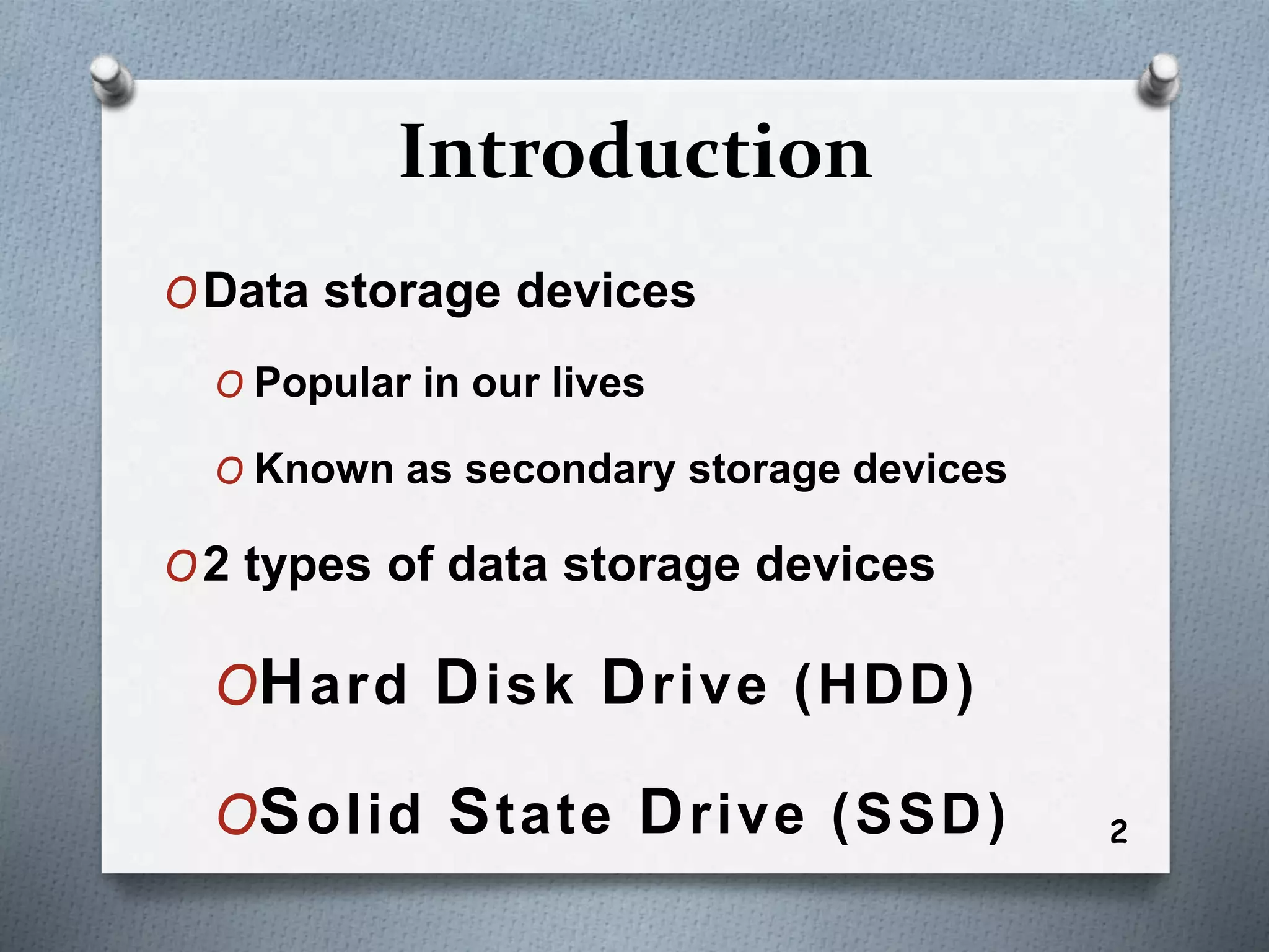 Difference between HDD & SSD | PPTX