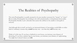 Mental Illness: The Myths vs The Realities | PPTX