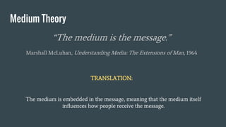 Com 600 theory presentation (2) | PPTX