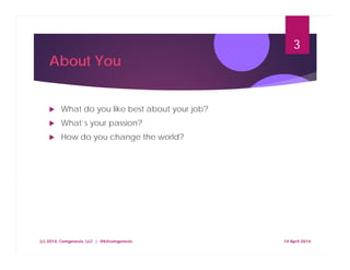 Communication Catalysts: Changing the World by Doing Our Jobs | PPT