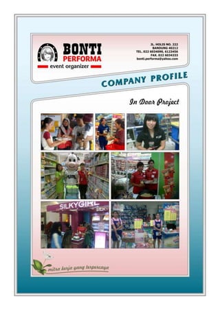 Company Profile Bonti Performa | PDF