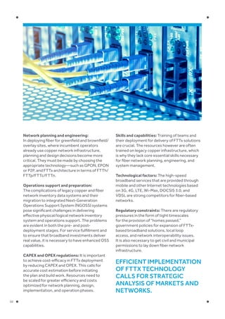 Overcoming Challenges in FTTx Deployment- whitepager - Cyient | PDF