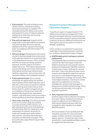 Overcoming Challenges in FTTx Deployment- whitepager - Cyient | PDF