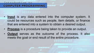 COMPUTER 10 QUARTER 1 LESSON 1 K12 LESSON | PPTX