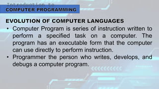 COMPUTER 10 QUARTER 1 LESSON 1 K12 LESSON | PPTX