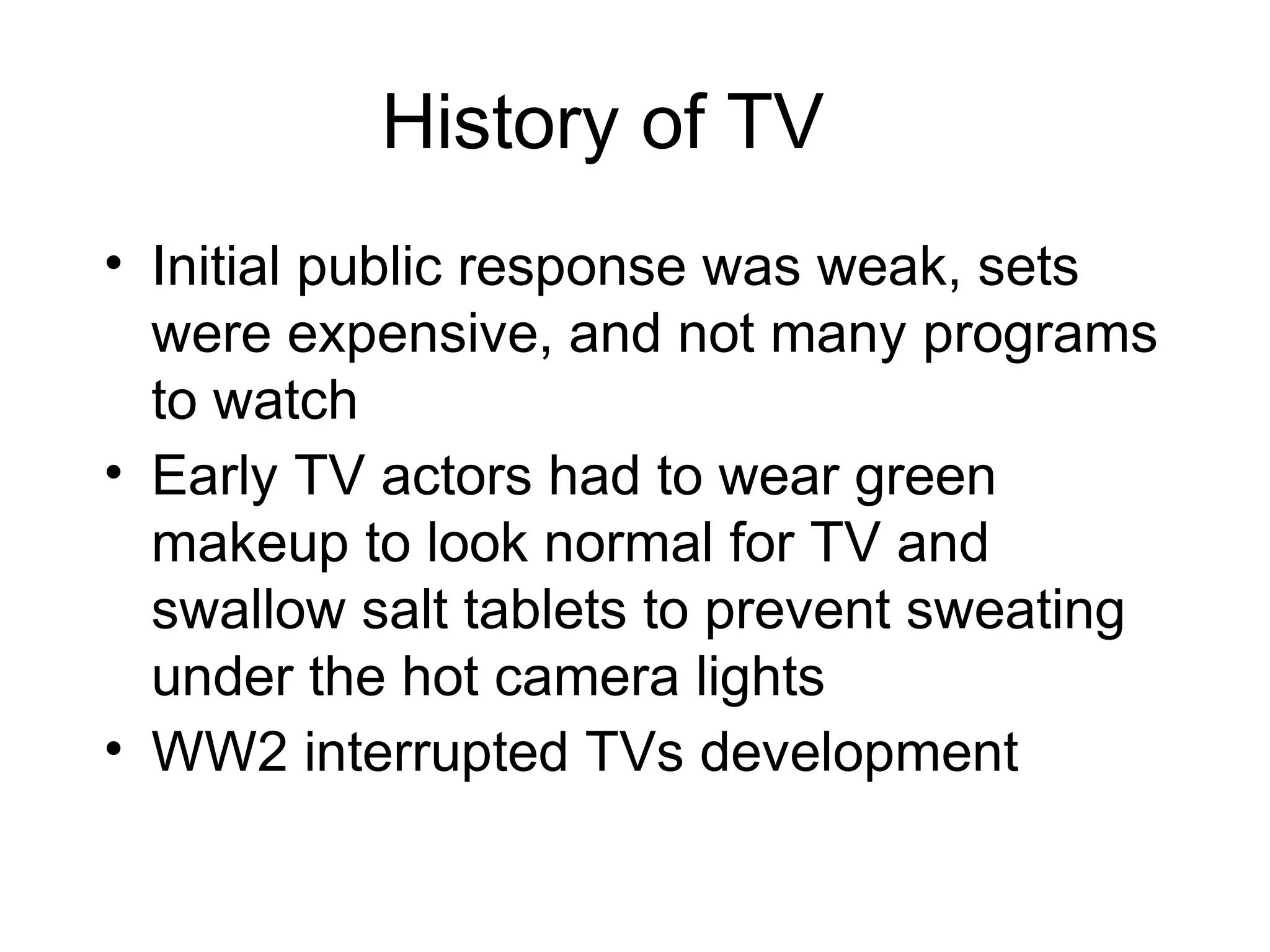 COM 110: Chapter 1 -- History of Broadcast Media | PPT
