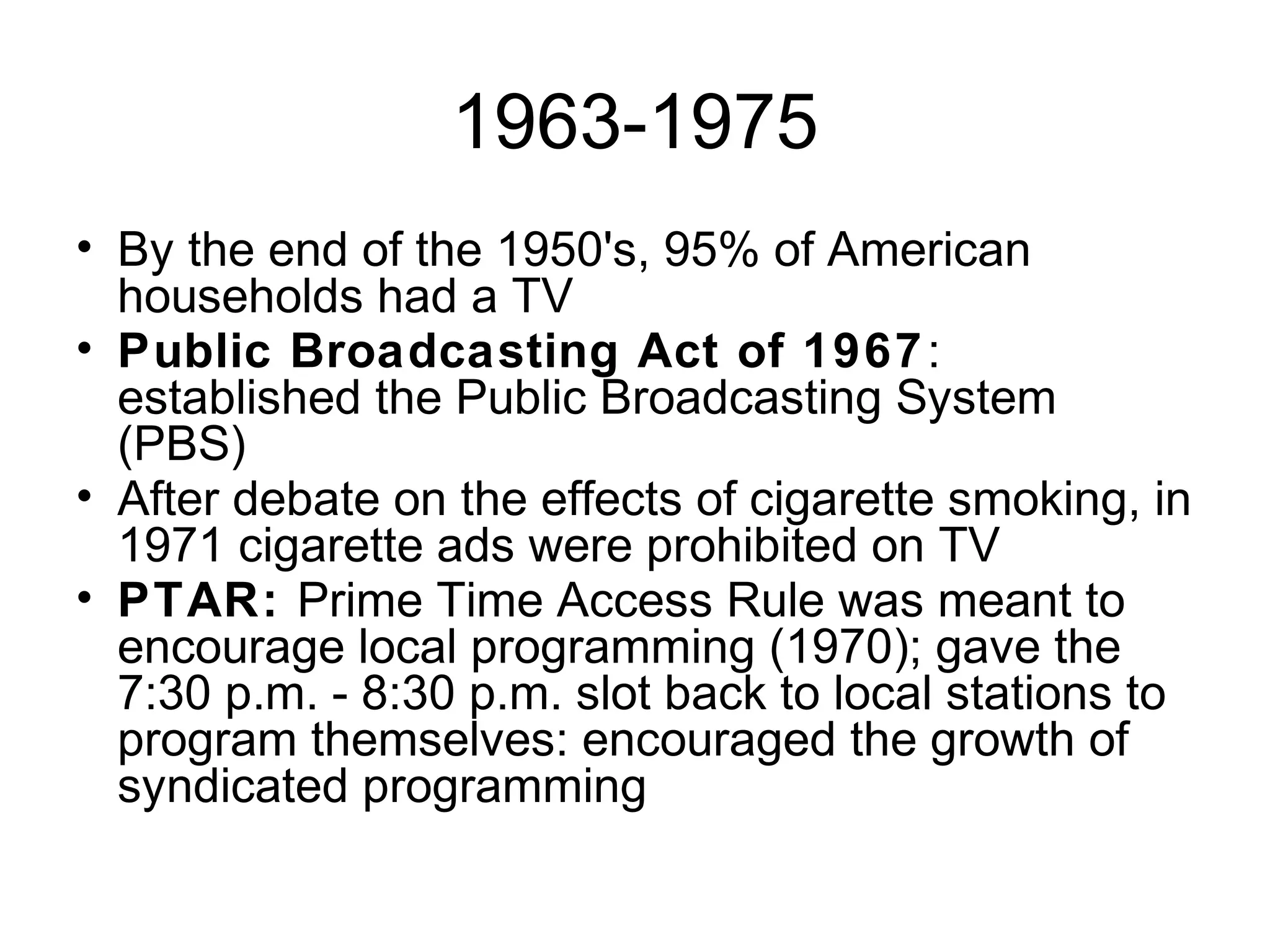 COM 110: Chapter 1 -- History of Broadcast Media | PPT